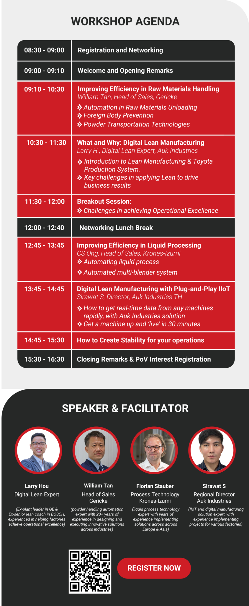 Automation and Digital Lean Manufacturing Workshop (Thailand) - Auk ...
